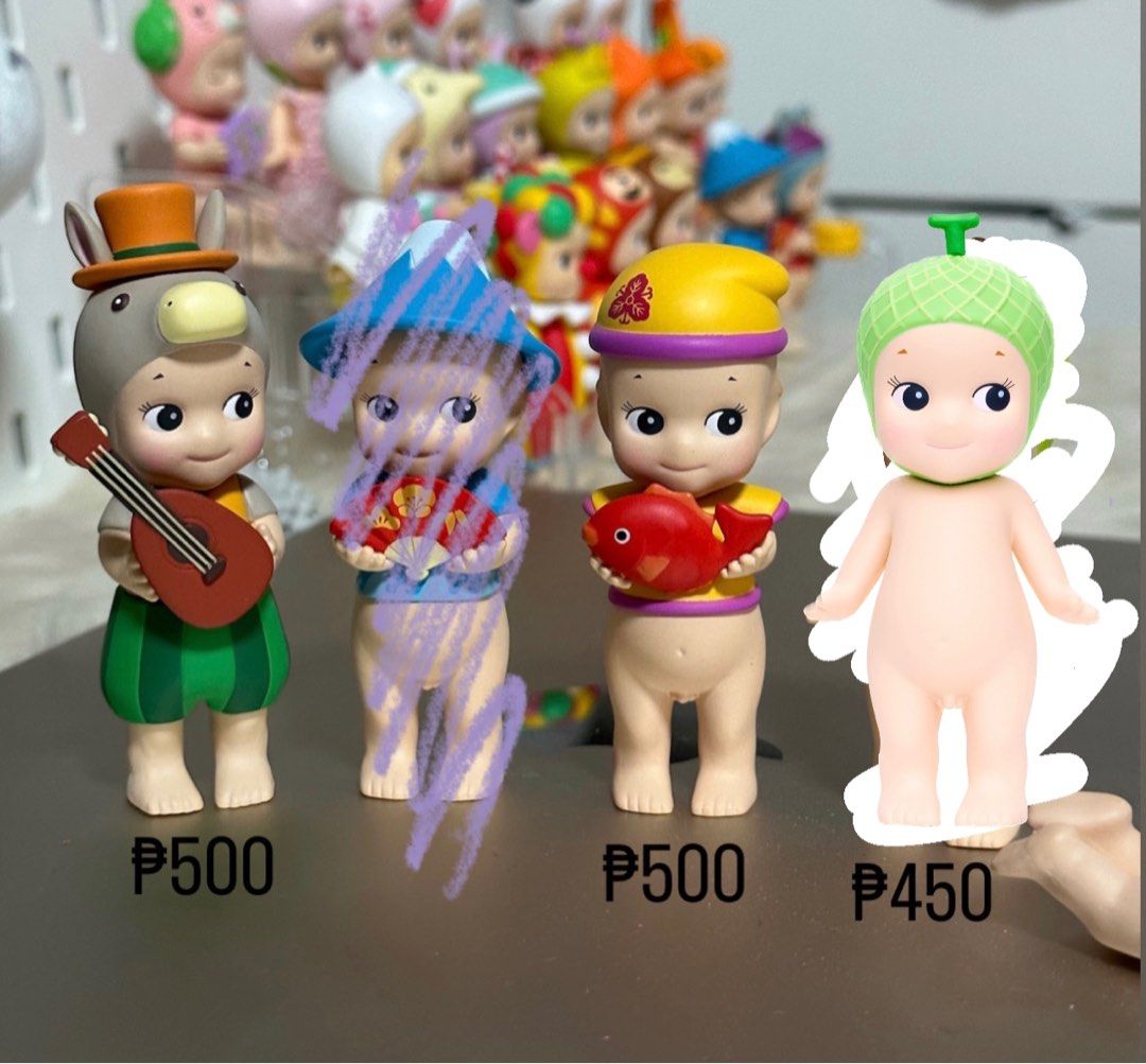 Sonny Angel Donkey Ebisuten Melon, Hobbies & Toys, Toys & Games on ...