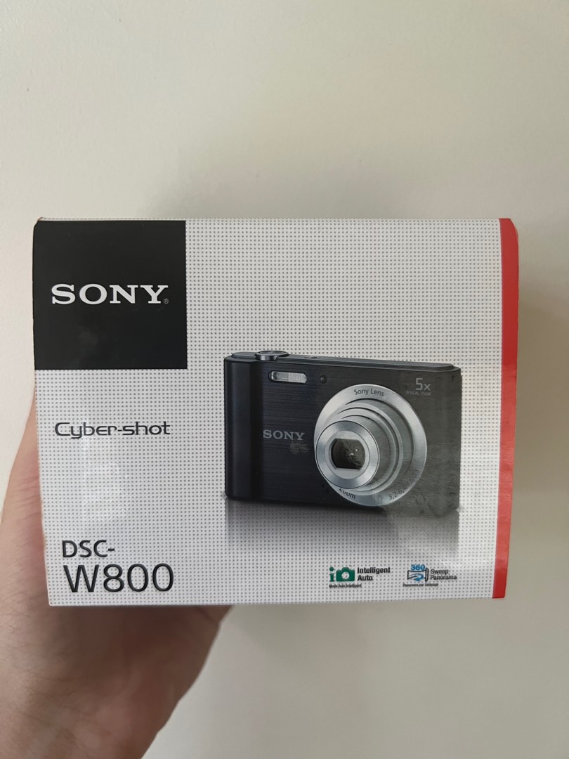 Sony cybershot DSW-W800 black, Photography, Cameras on Carousell