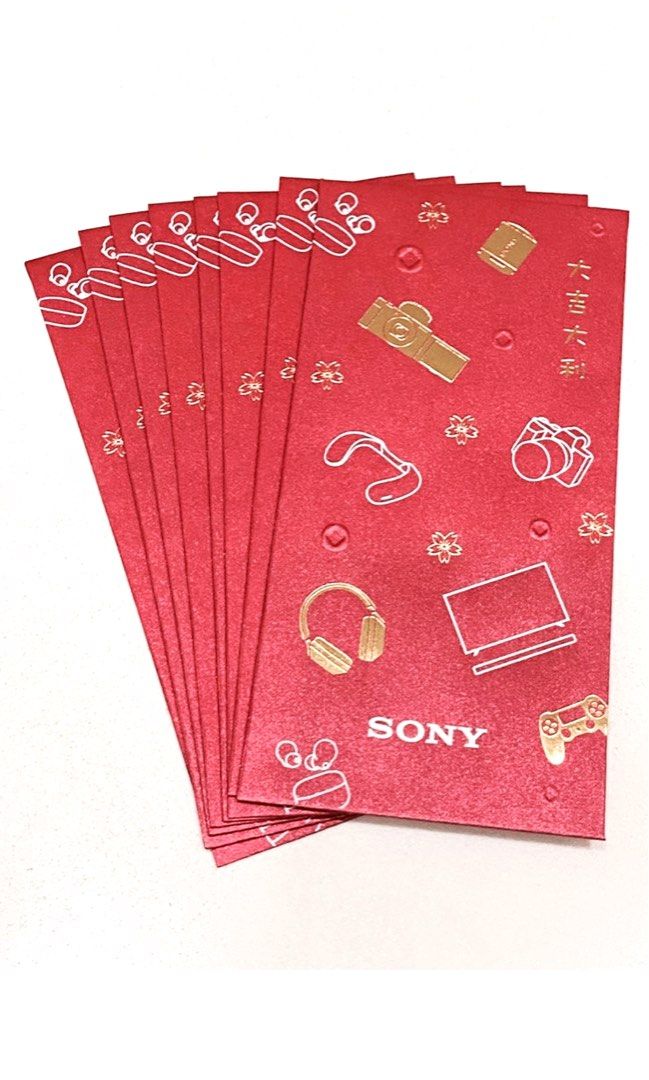 Sony Red Packets set, Hobbies & Toys, Memorabilia & Collectibles ...