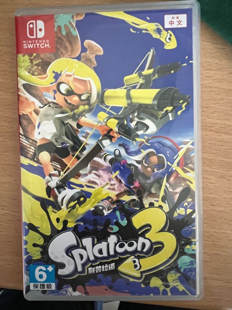 Splatoon 3, 電子遊戲, 電子遊戲, Nintendo 任天堂 - Carousell