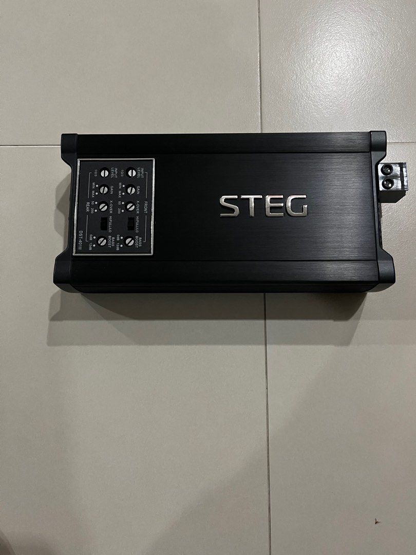 STEG 4 channel Amplifier, Audio, Other Audio Equipment on Carousell