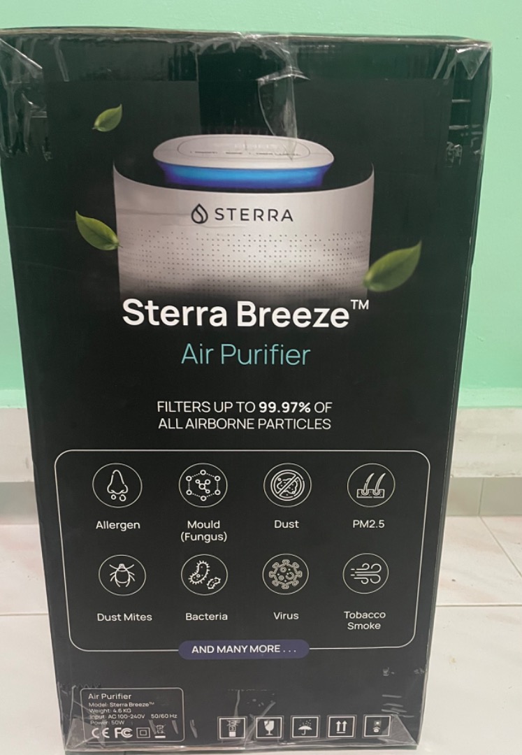 STERRA BREEZE, TV & Home Appliances, Air Purifiers & Dehumidifiers on Carousell