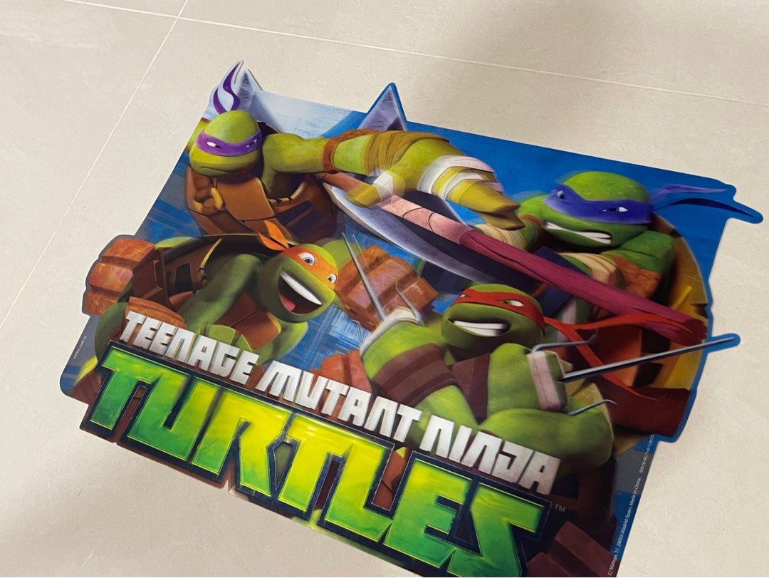 Teenage Mutant Ninja Turtles 3D Placemat, Hobbies & Toys, Memorabilia ...