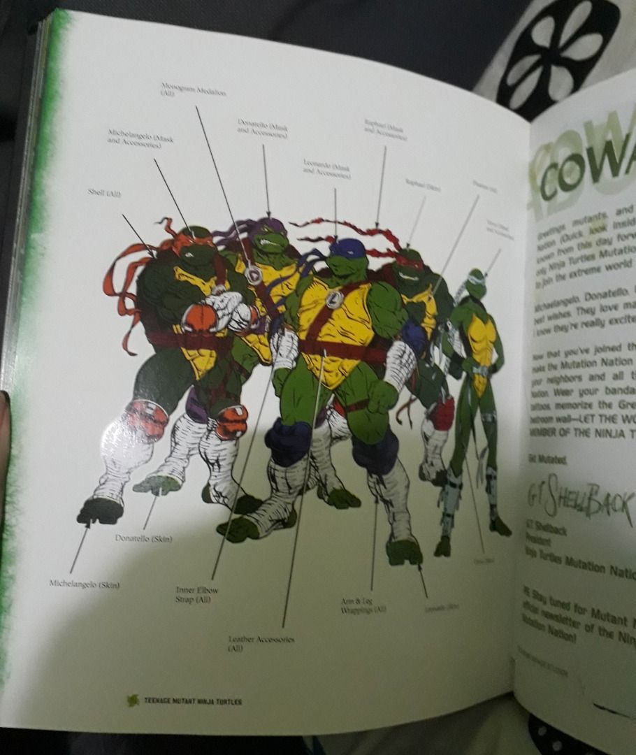 Teenage Mutant Ninja Turtles TMNT Ultimate Visual History Book on Carousell
