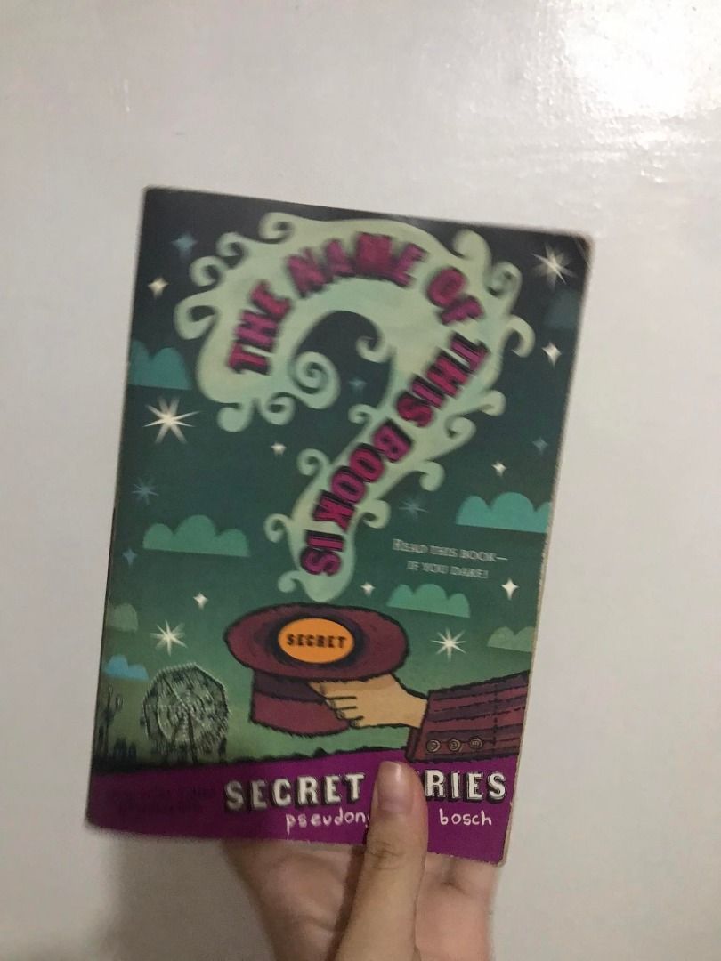 The Name of this Book is Secret on Carousell