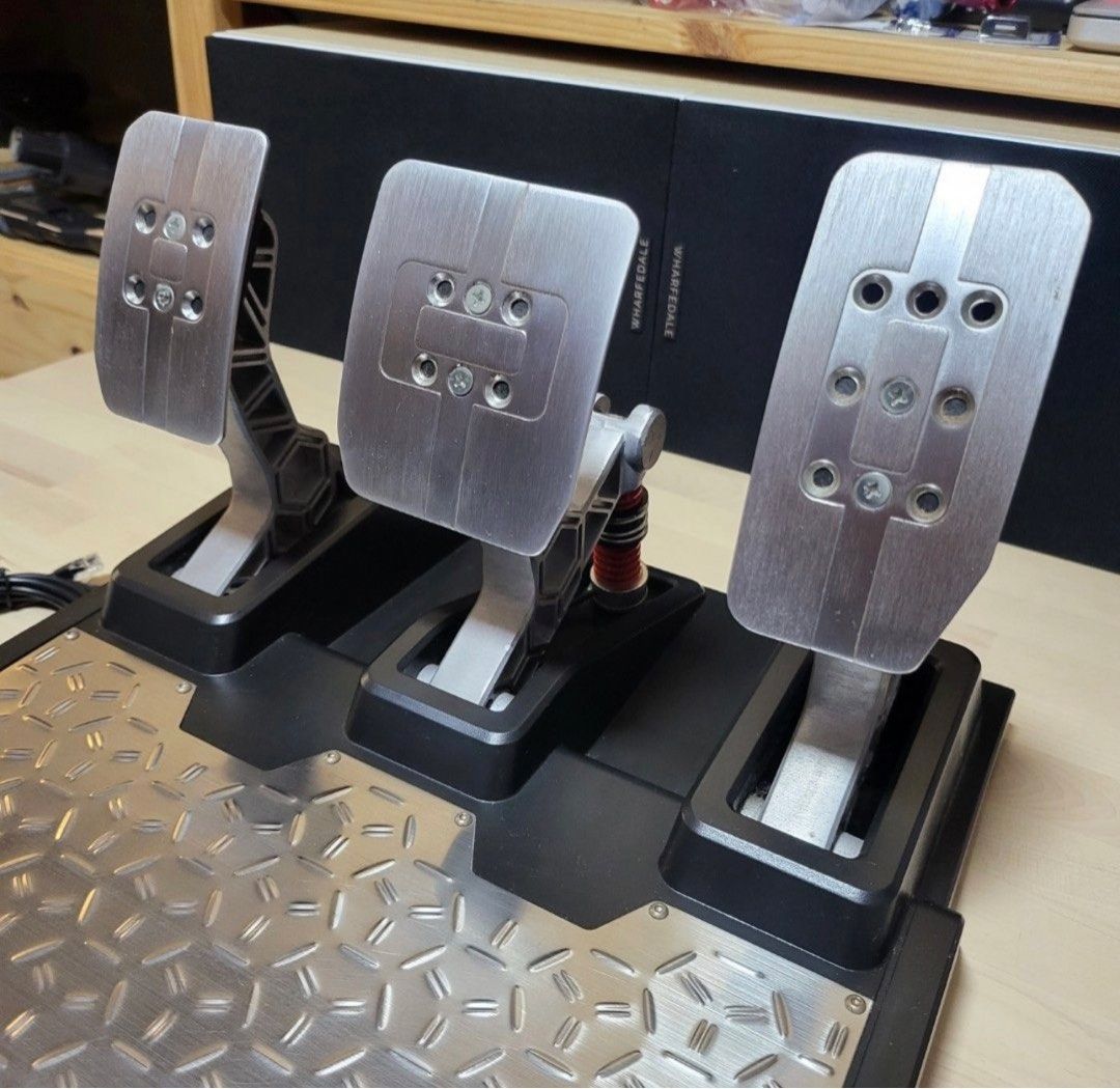 Thrustmaster TLCM Load Cell pedals, Video Gaming, Video Game Consoles ...