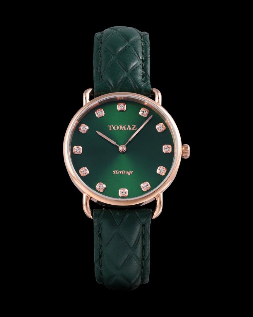 Tomaz Ladies Watch G1LE With Swarovski / Jam G1LE Batu Swarovski Tomaz ...