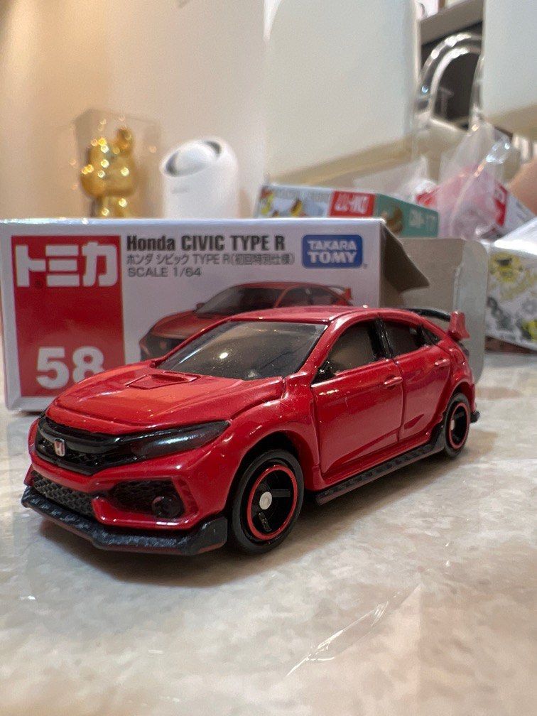 Tomica Honda Civic Type R, Hobbies & Toys, Toys & Games on Carousell