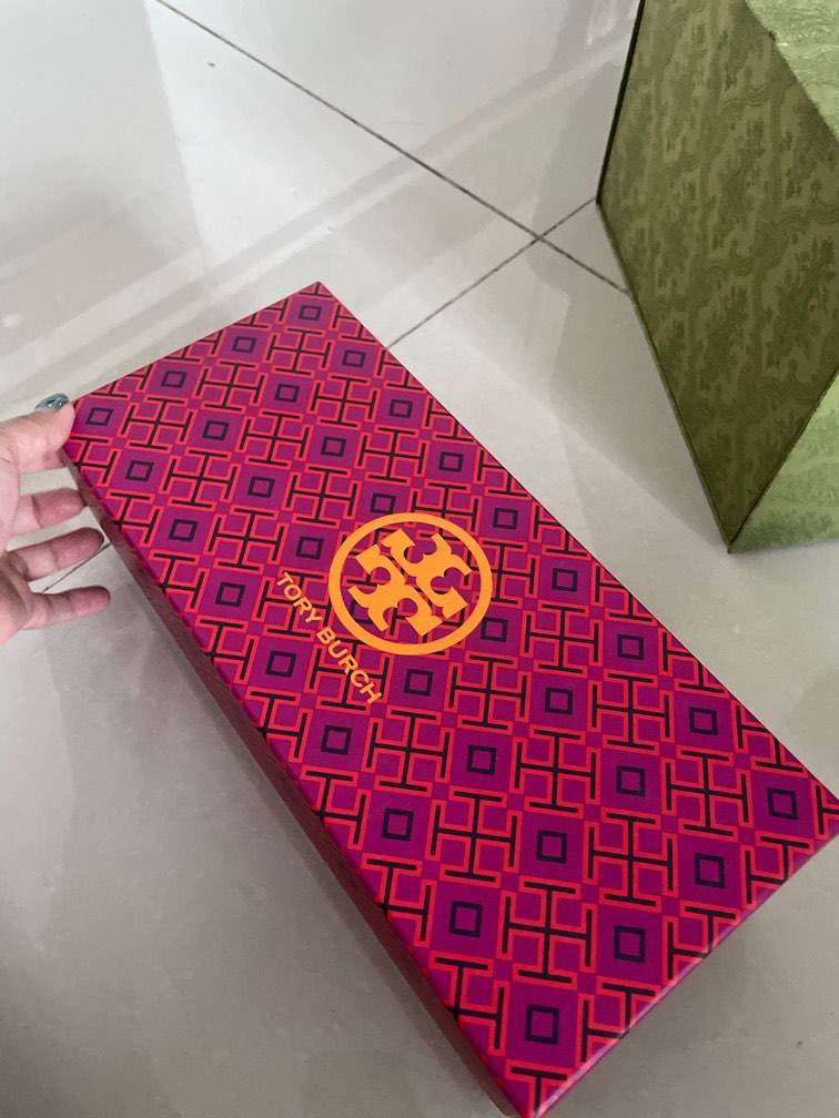 Tory Burch Shoes Box, Luxury, Bags & Wallets on Carousell