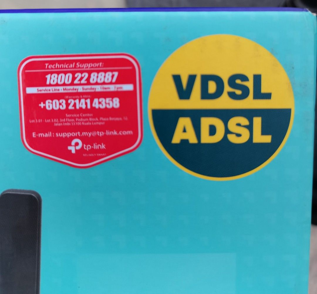 Tplink archer vr500v ac1200 VDSL ADSL, Computers & Tech, Parts ...