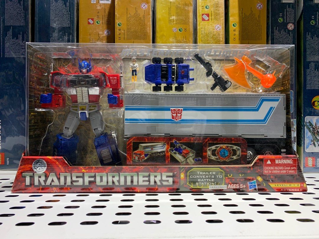 Transformers generations authentic optimus prime platinum attack mode ...