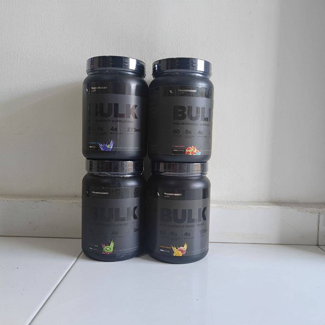 Transparent Labs Pre workout | Bulk Black High Stim Pre Workout, Health ...