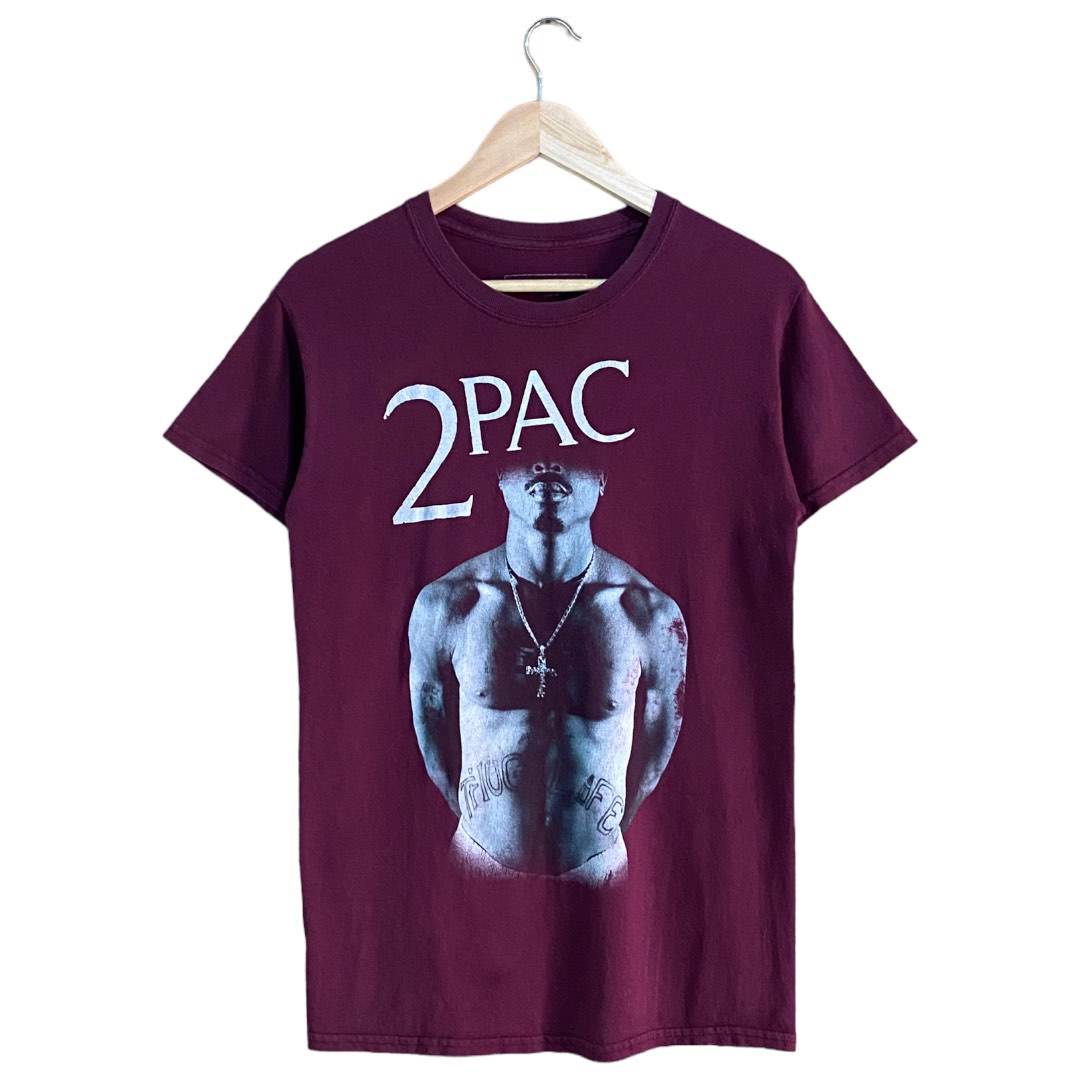 Tupac Merch Tee, Men's Fashion, Tops & Sets, Tshirts & Polo Shirts on ...
