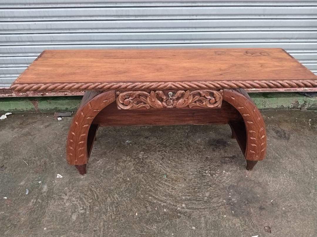TV Console Table Narra on Carousell