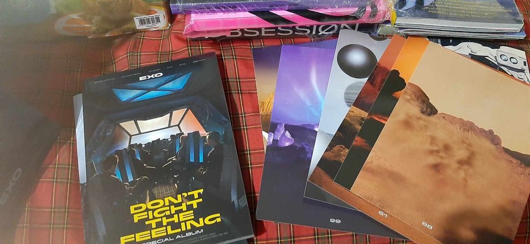 Unsealed EXO DFTF (Don't Fight the Feeling) - KPOP on Carousell