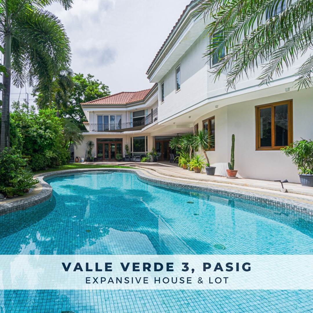 Valle Verde 3 Pasig | Spacious Corner House and Lot, Property, For Sale ...