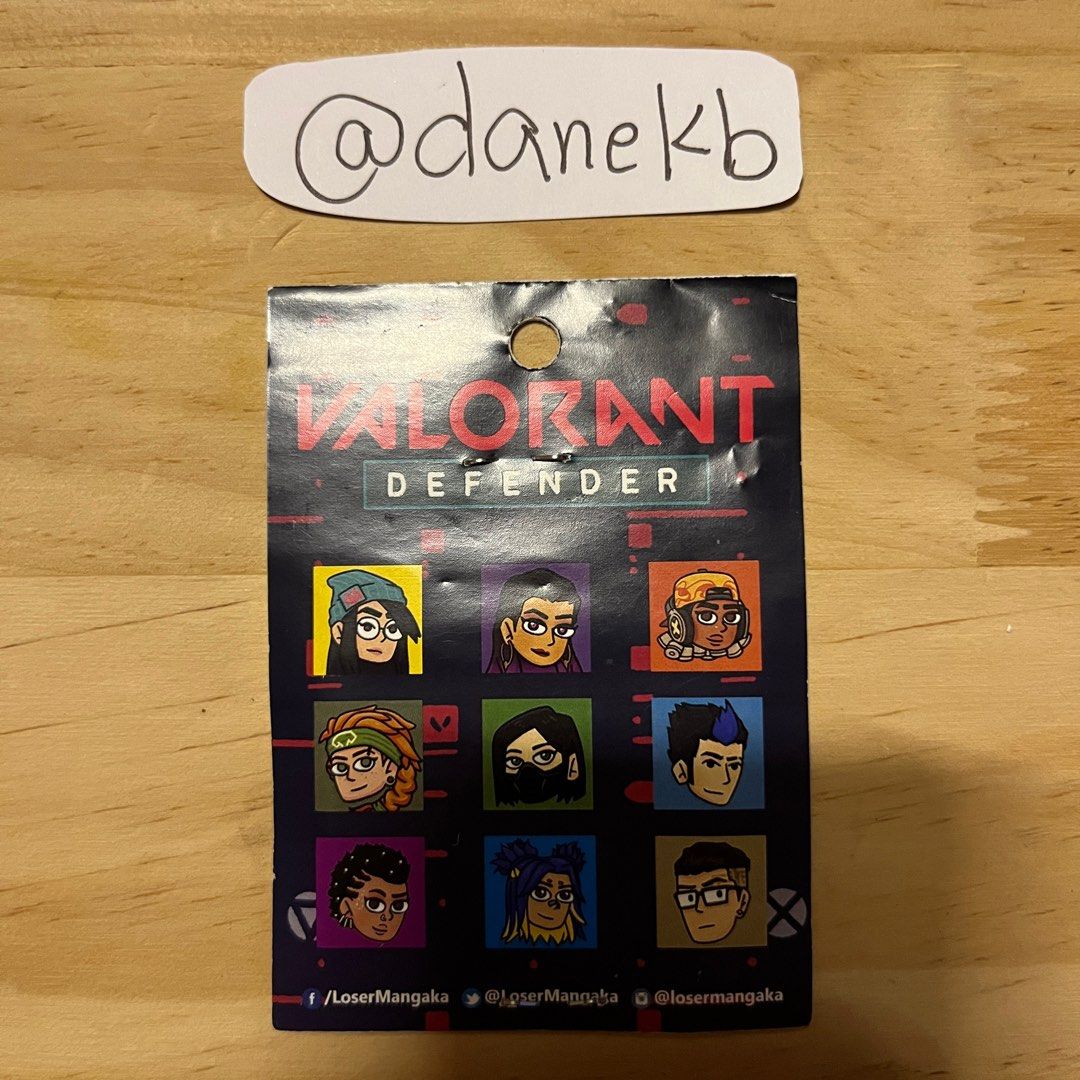 Valorant Attacker & Defender Stickers, Hobbies & Toys, Stationary ...