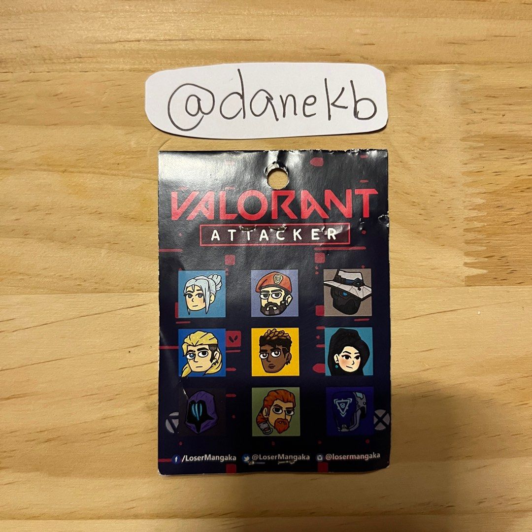 Valorant Attacker & Defender Stickers, Hobbies & Toys, Stationary ...