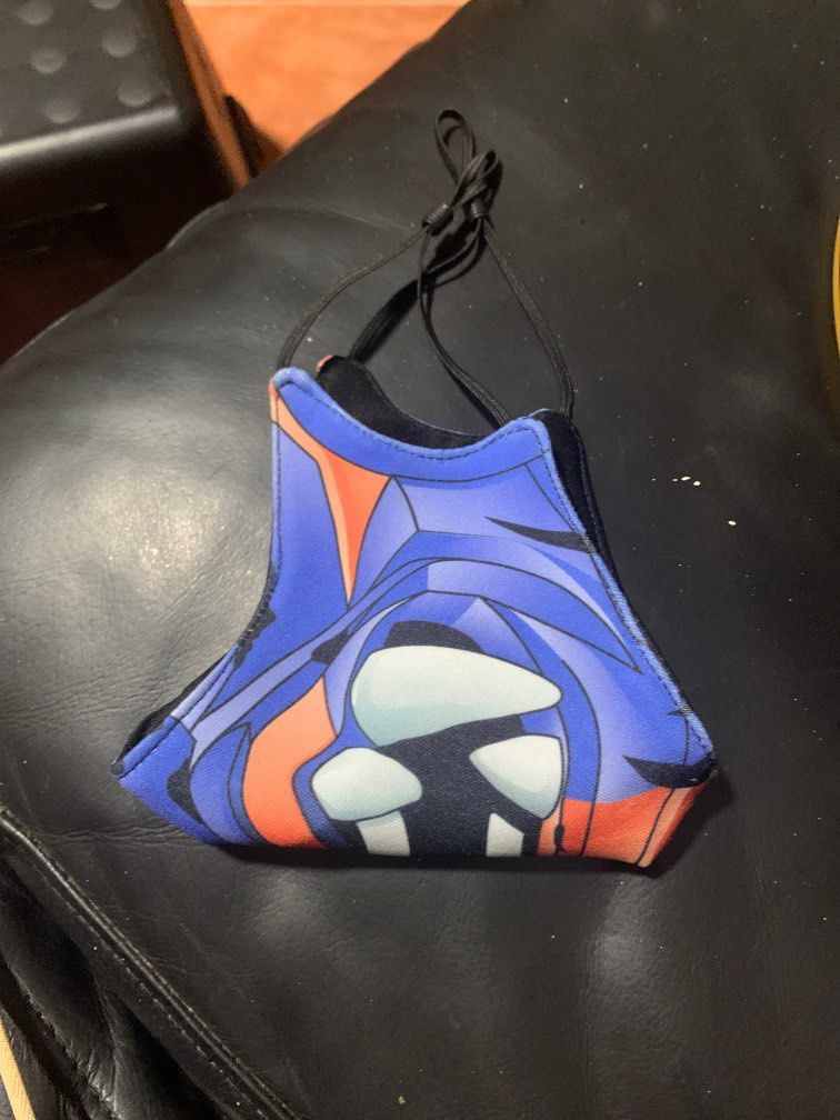 Valorant Yoru Face Mask (REUSABLE), Health & Nutrition, Face Masks ...