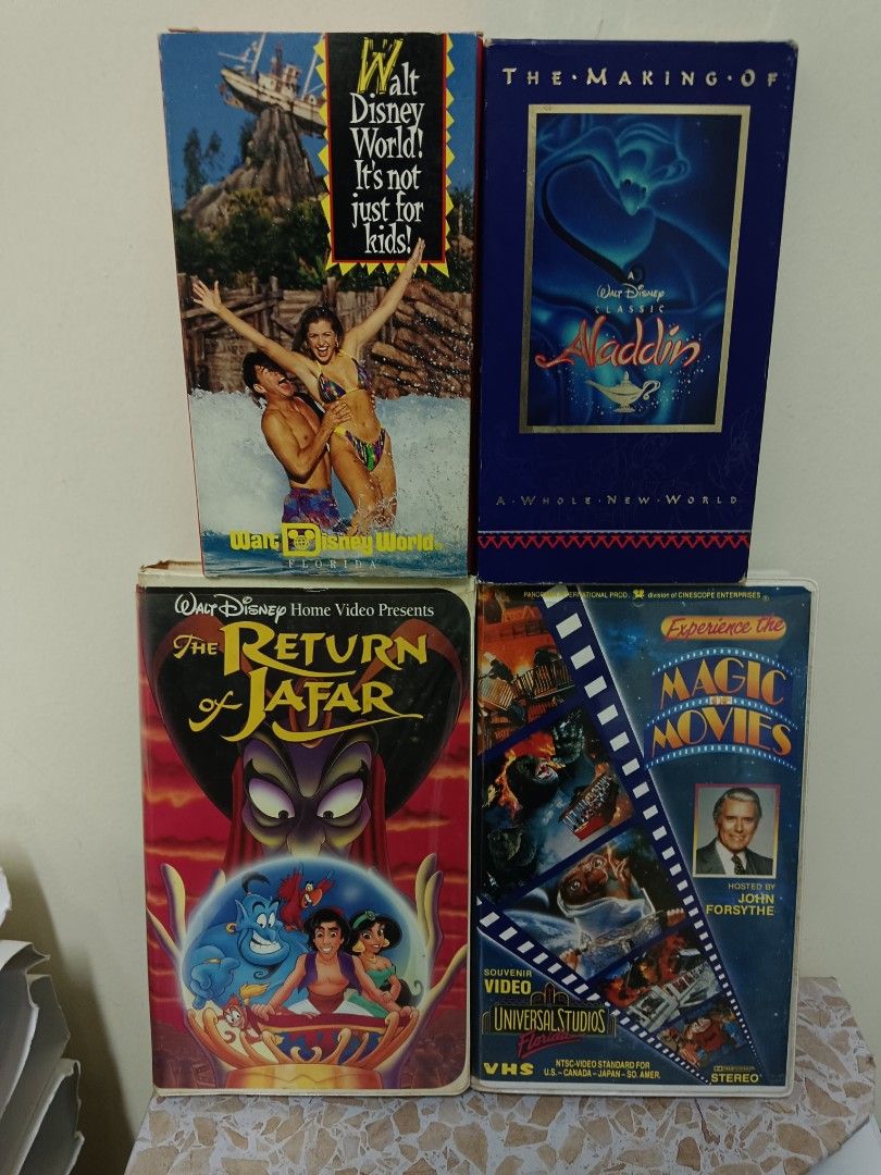 Vintage VHS home video tape kaset lama classic antik, Hobbies & Toys ...