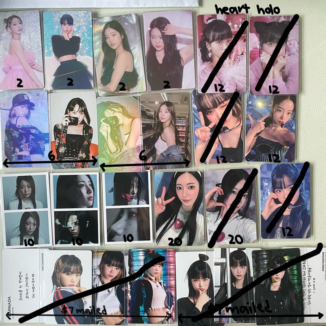 [wts] Lesserafim Antifragile Unforgiven POB Album Photocards LSF ...