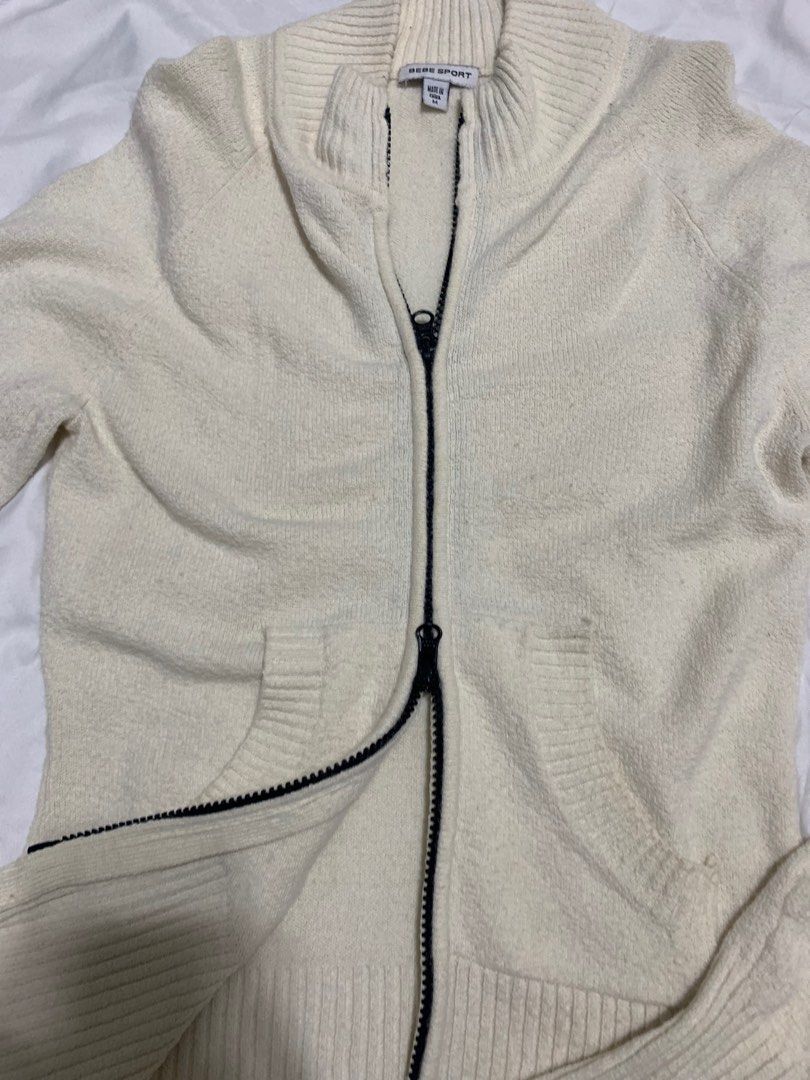 double-zippered knit jacket | acubi y2k pinterest vintage on Carousell