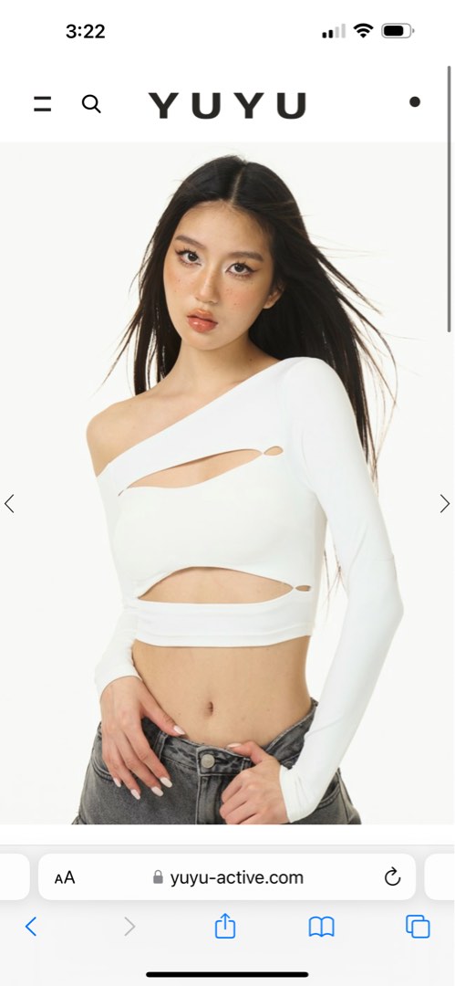 Yuyu Active Just One More Time Top S, Women's Fashion, Tops, Longsleeves on Carousell