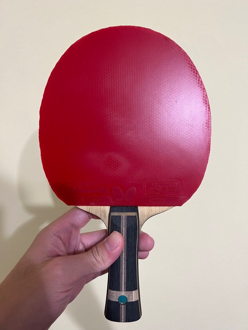 Zhang JiKe ZLC Table tennis Butterfly, Sports Equipment, Sports & Games ...