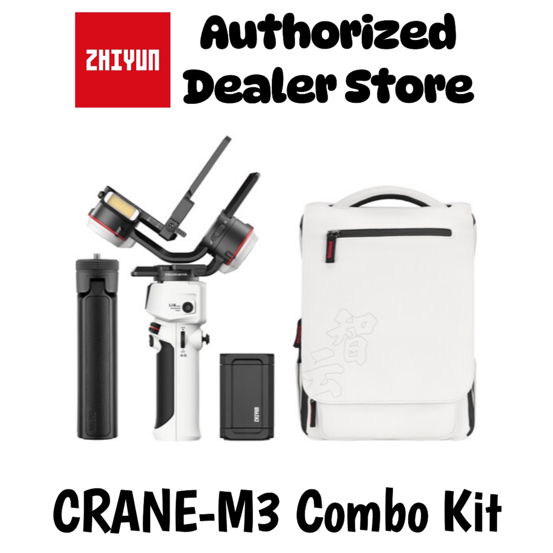 Zhiyun CRANE-M3 3-Axis Handheld Gimbal Stabilizer (Combo Kit ...