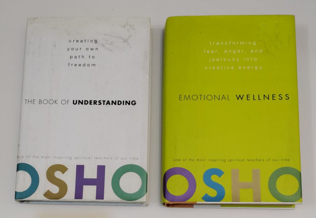 1. OSHO. THE BOOK OF UNDERSTANDING. 2. EMOTIONAL WELLNESS, Hobbies ...
