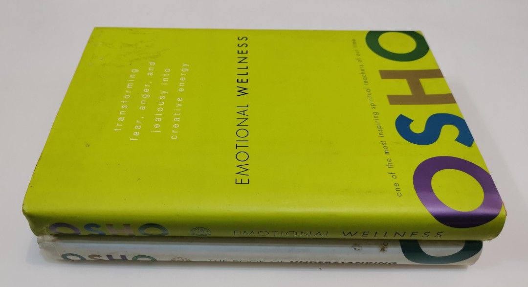 1. OSHO. THE BOOK OF UNDERSTANDING. 2. EMOTIONAL WELLNESS, Hobbies ...