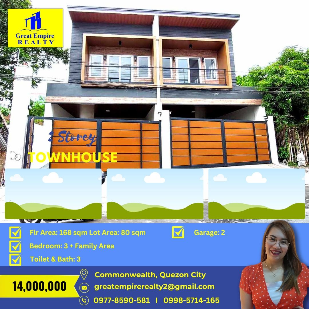 2 Car Garage House and Lot for sale Batasan Commonwealth Quezon City ...