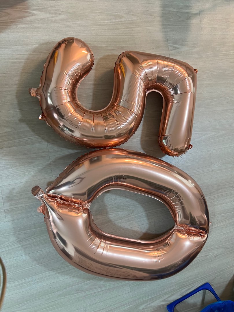 32 inch number balloon, Hobbies & Toys, Stationery & Craft, Occasions ...