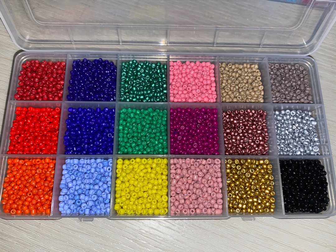 3mm bead set, Hobbies & Toys, Stationery & Craft, Craft Supplies ...