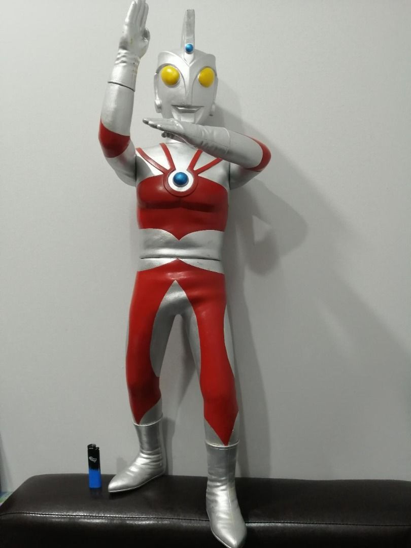 ABC TOY ULTRAMAN ACE 34" INCH SUPER BIG HUGE REPLICA REPLICAS VINYL ...