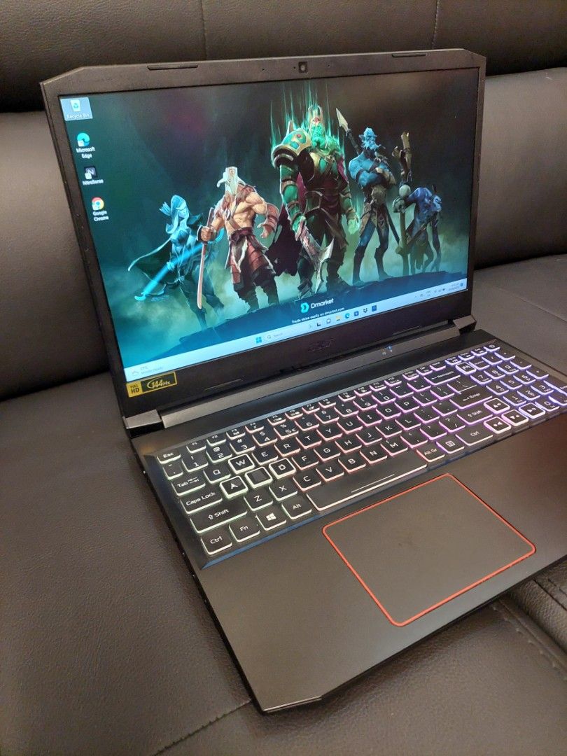 Acer Nitro 5 Gaming Laptop AMD Ryzen 5 8GB Ram 256GB M.2 NVMe SSD 4GB ...