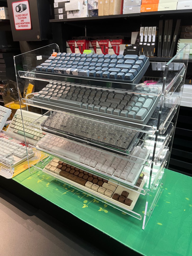 Acrylic Keyboard tray storage, Computers & Tech, Parts & Accessories ...