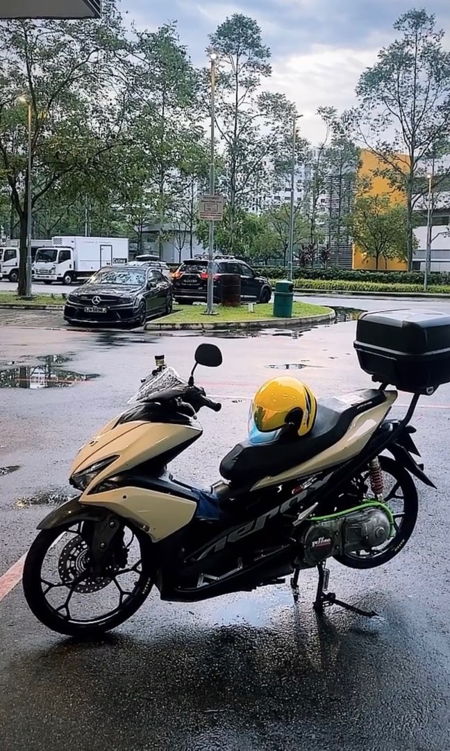 Aerox 17" Xtero rims, Motorcycles, Motorcycle Accessories on Carousell