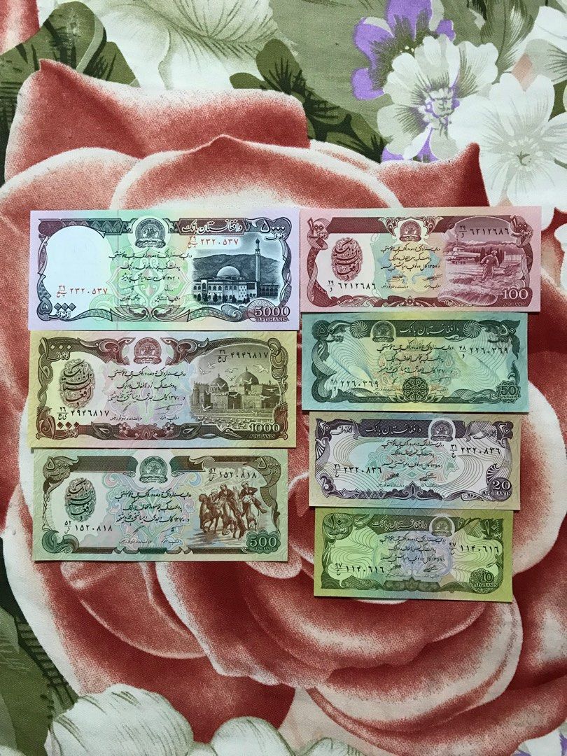 Afghanistan Banknotes, Hobbies & Toys, Memorabilia & Collectibles ...