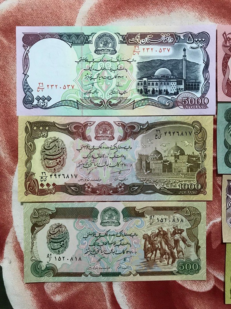 Afghanistan Banknotes, Hobbies & Toys, Memorabilia & Collectibles ...