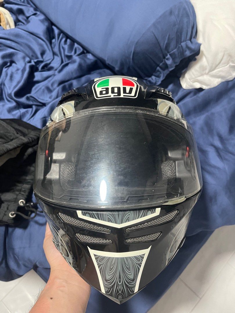 AGV full face helmet, Motorcycles, Motorcycle Accessories on Carousell
