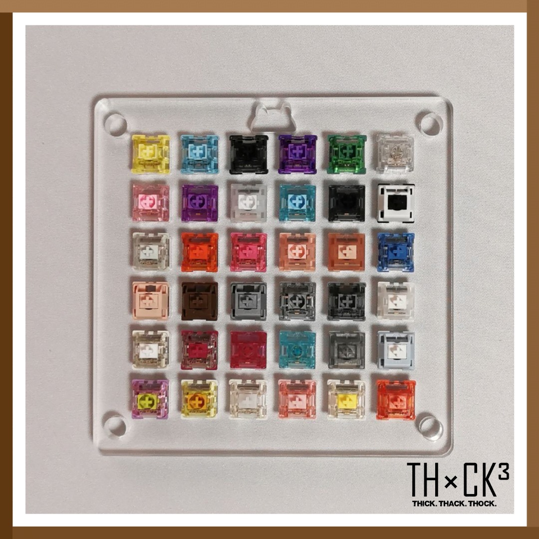 Akko 36-key Acrylic Switch Tester For Mechanical Keyboard, Computers ...