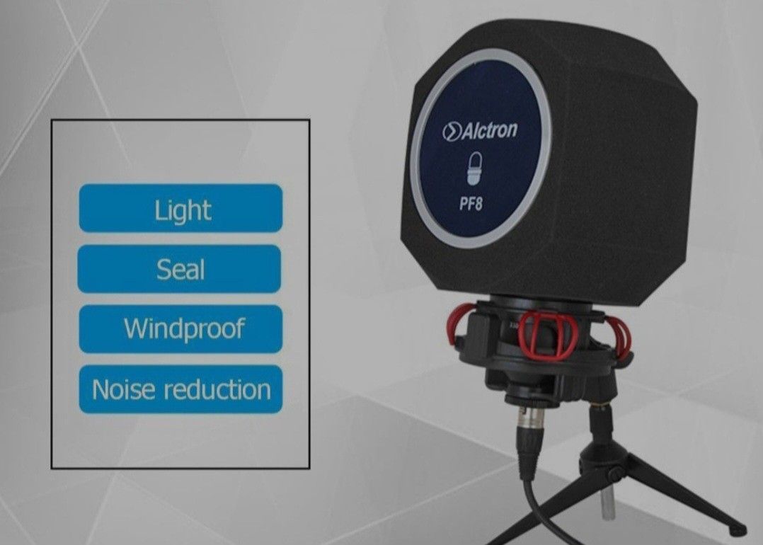 Alctron PF8 pop filter, Audio, Portable Audio Accessories on Carousell