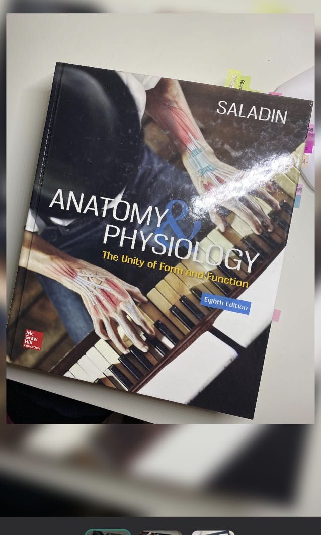 Anatomy & Physiology: The Unity of Form and Function 8th Edition ...