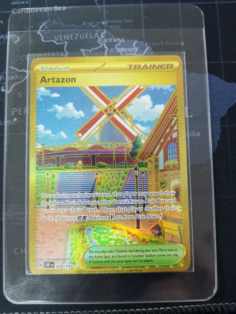 Artazon #229 POKEMON OBSIDIAN FLAMES, Hobbies & Toys, Collectibles ...