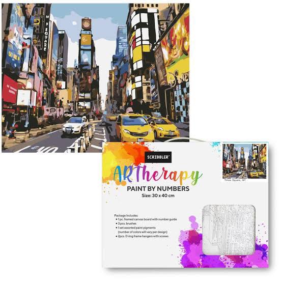 ARTherapy - Paint by numbers, Hobbies & Toys, Stationary & Craft, Art ...