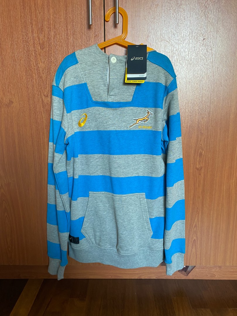 ASICS hoodie South African rugby, Men's Fashion, Coats, Jackets and ...