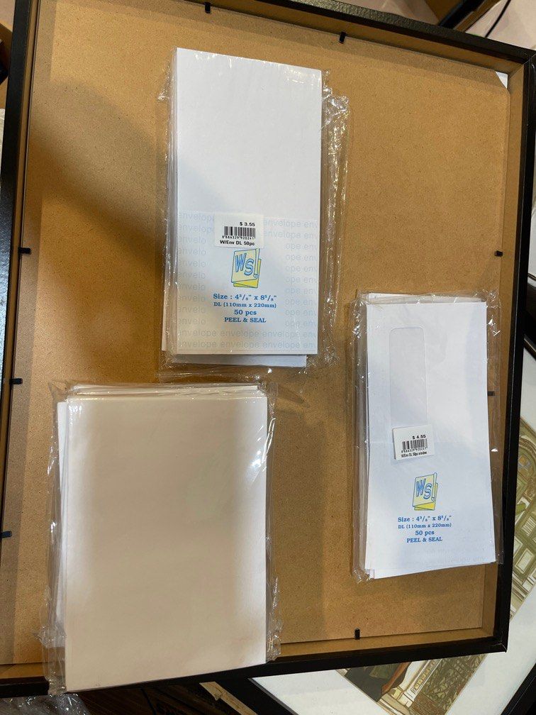 Assorted sizes envelopes, Hobbies & Toys, Stationery & Craft ...