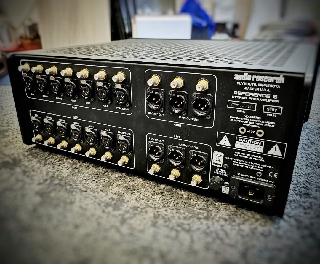 Audio Research REF 5 SE ARC Preamp Preamplifier Tube Ref5se, Audio ...