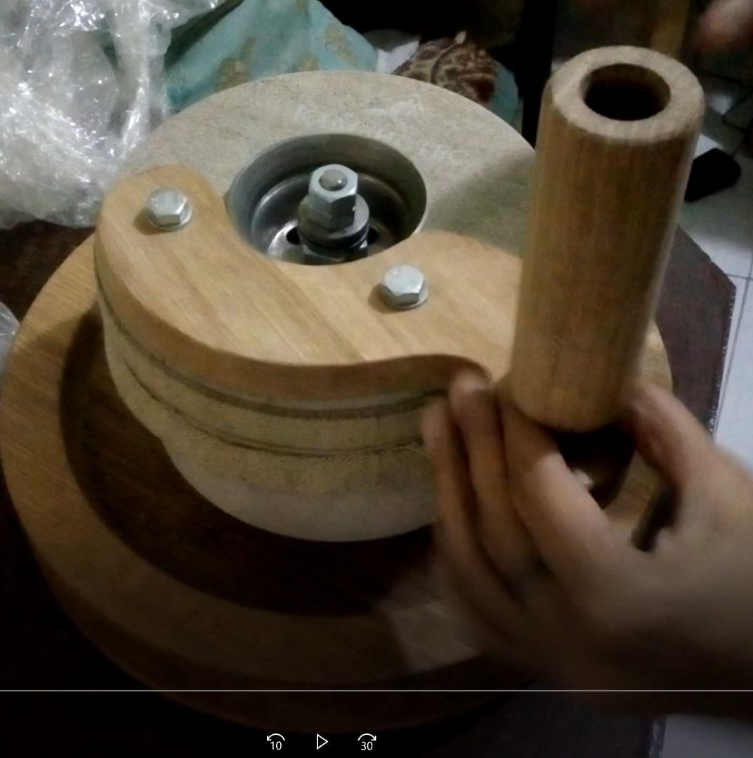 Authentic Natural Granite Stone Mill Grinder / Gilingang Bato ...